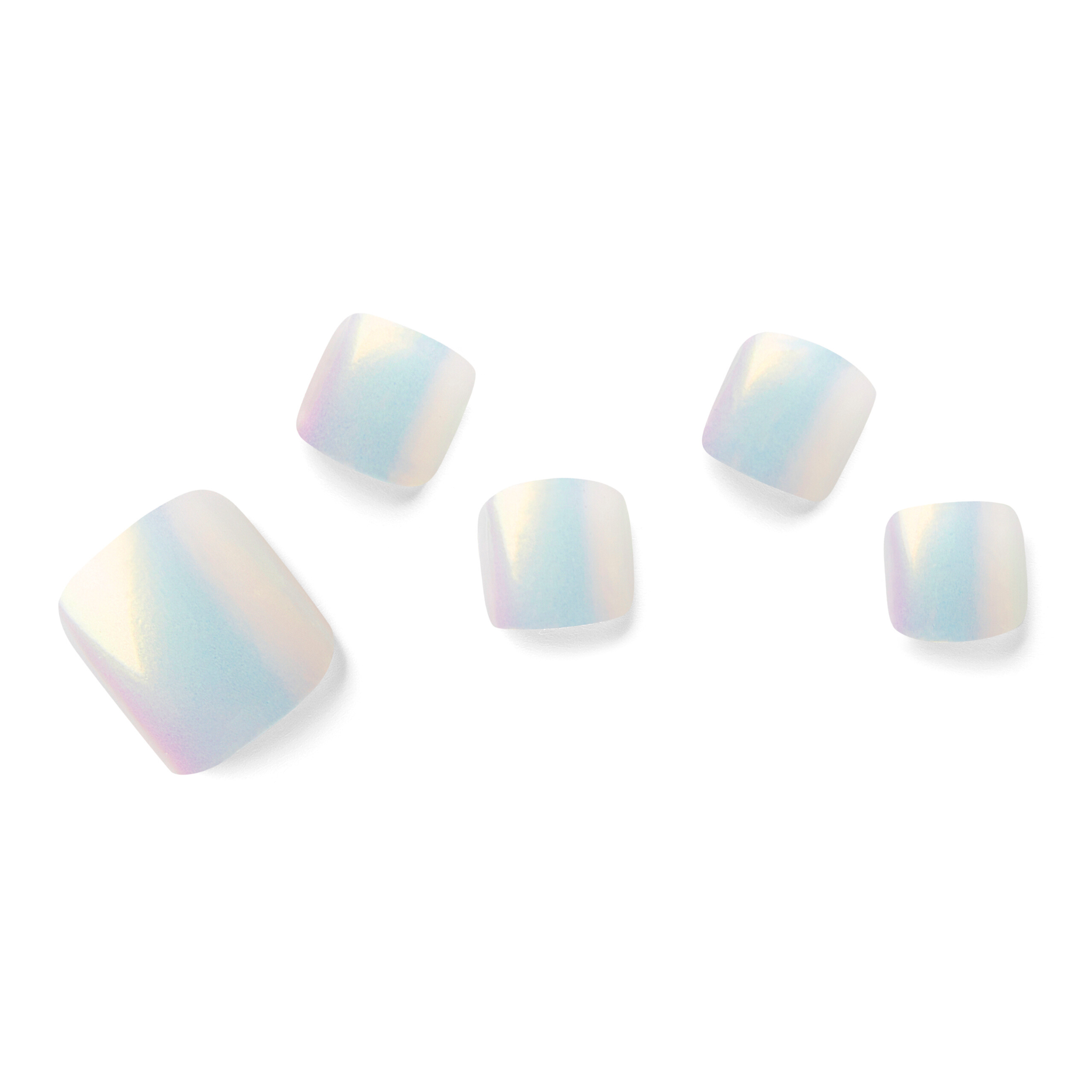 Nailog Semi-Cured Nail Strip Pedi | Pink Moonlight – NAILOG